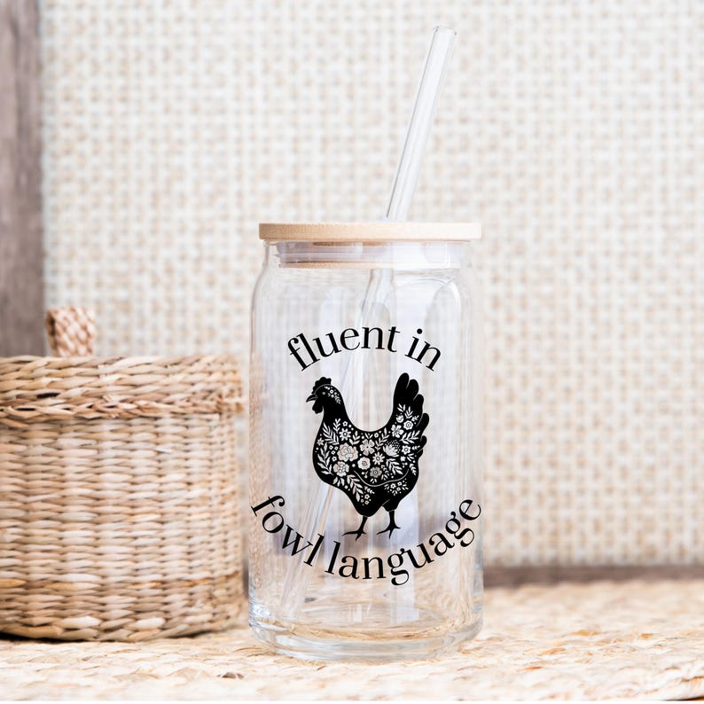 Fluent in Fowl Language Png Svg, Funny Chicken Sublimation, Gift for ...