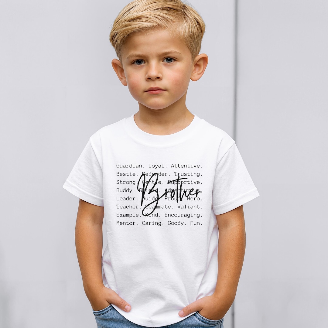 Brother Words Png Svg, Brother Sublimation, Gift for Brother, Brother ...