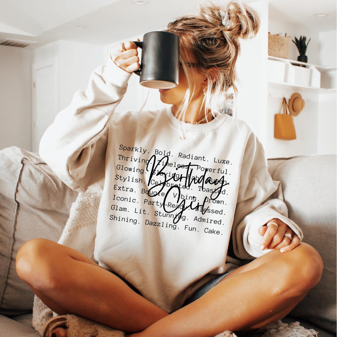 Birthday Girl Words Png Svg, Birthday Sublimation, Gift for Birthday ...