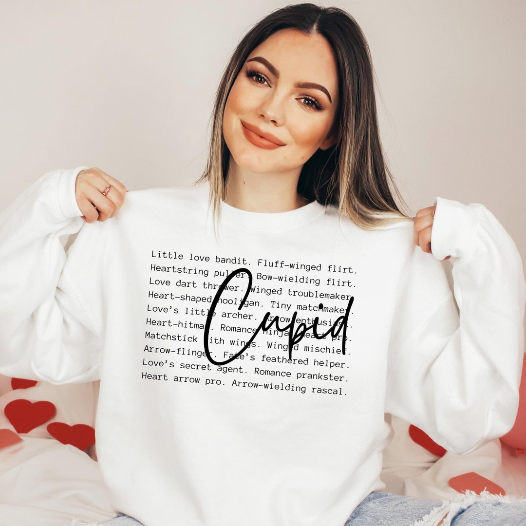 Cupid Words Png, Cupid Tshirt Design Png, Valentines Day Png, Cupid ...