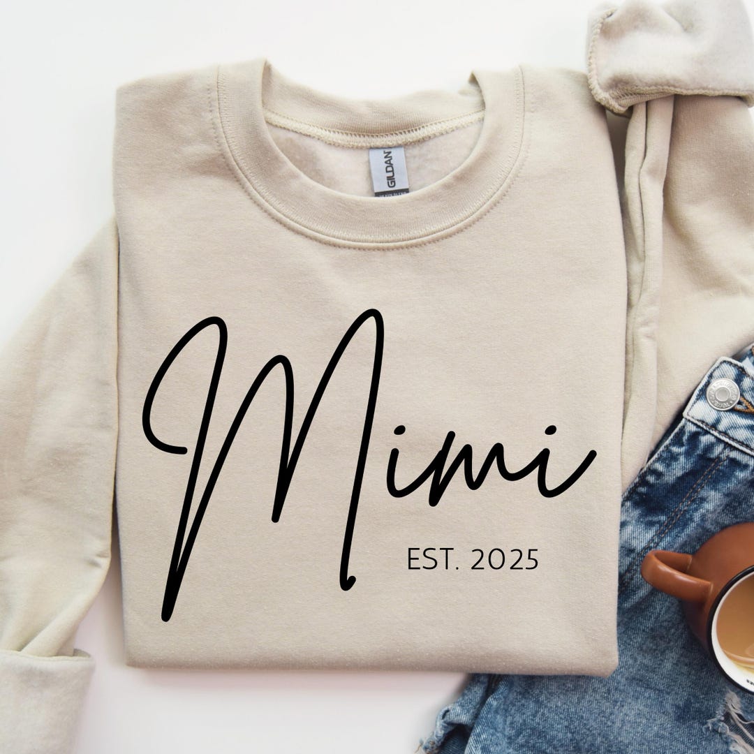 Mimi Est 2025 Png Svg, Mimi Est. 2025 Shirt, Mimi Png Svg, Mimi Appreciation, New Mimi Png Svg ...