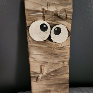 Grubby Mummy Fence Panel - Etsy