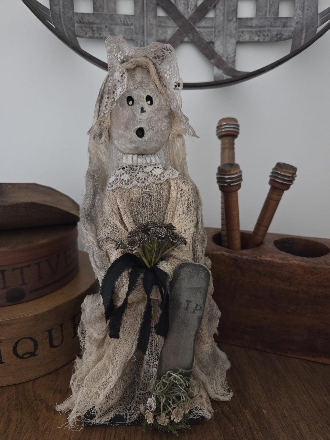 Handmade Primitive Grubby Ghost - Etsy