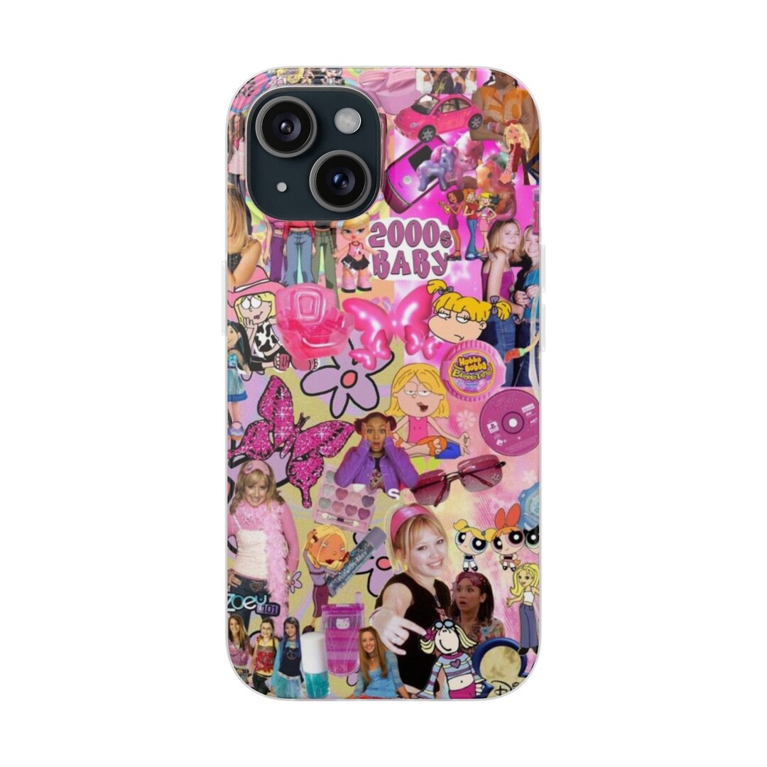 Y2K Aesthetic Phone Case – 2000s Baby Retro Design, Cute and Trendy for ...