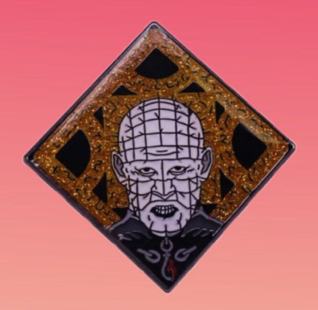 Enamel Pins Hellraiser, Pinhead, VHS, 80's, Gore, I Am in Hell, Cult ...