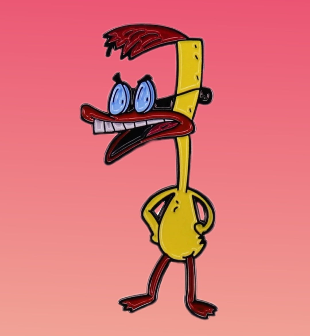 Enamel Pins Classic Cartoons, Duckman, Rugrats, Hey Arnold, Dexter's ...