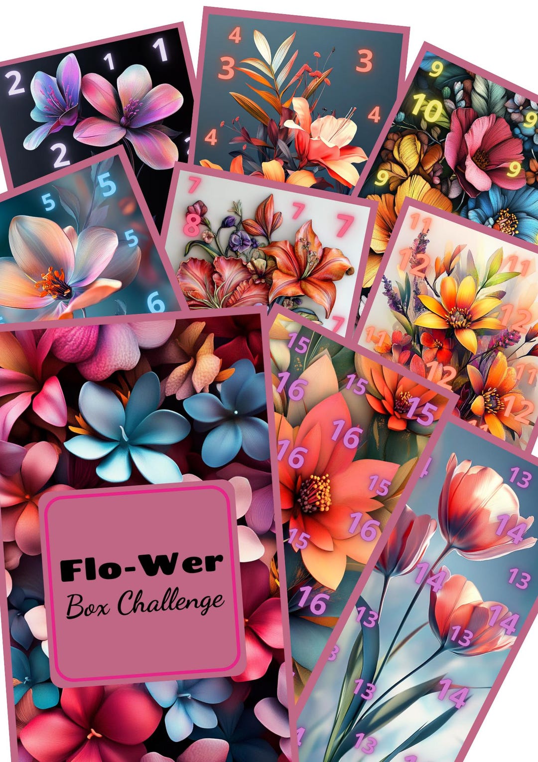 Flower Box Challenge Digital Download Floral Box Challenge Digital ...