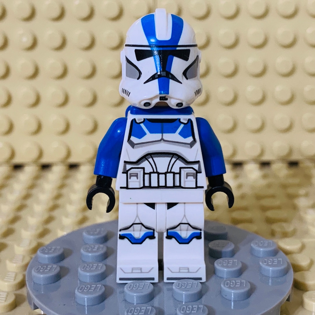 Lego Star Wars Clone Jet Trooper, 501st Legion phase 2 Minifigure - Etsy