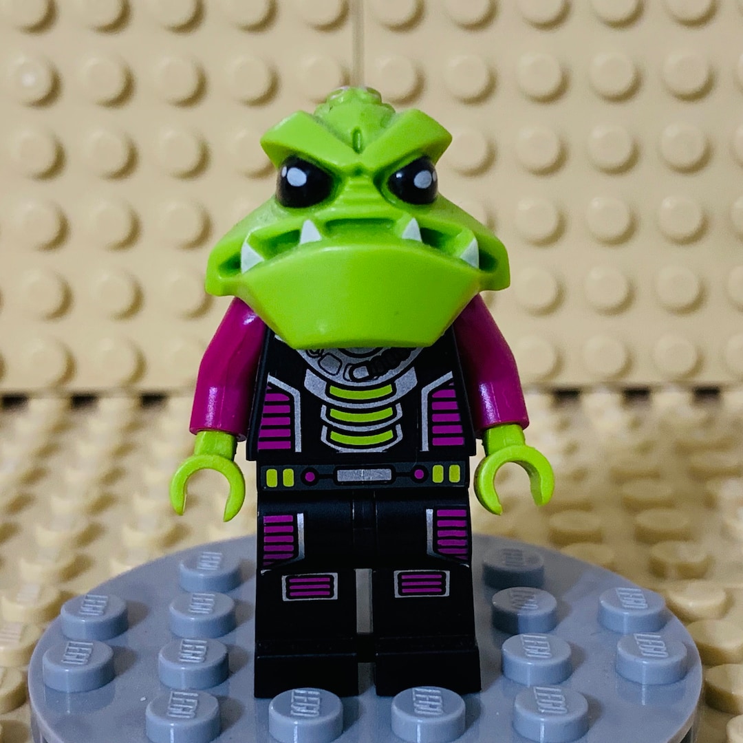Lego Space Alien Trooper, Conquest, Explore, Monster Minifigure - Etsy