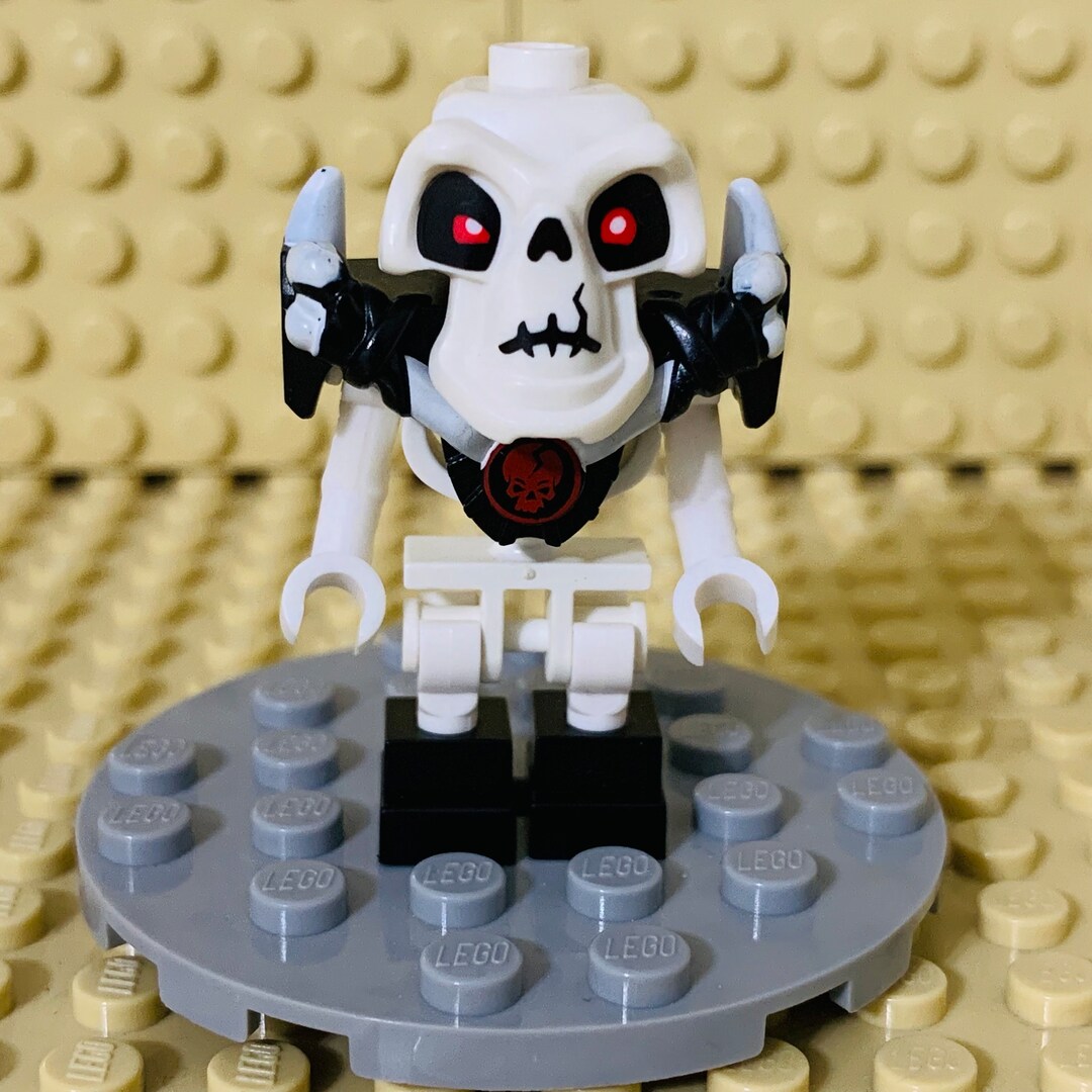 Lego Ninjago Kruncha Skeleton Ninja Minifigure - Etsy