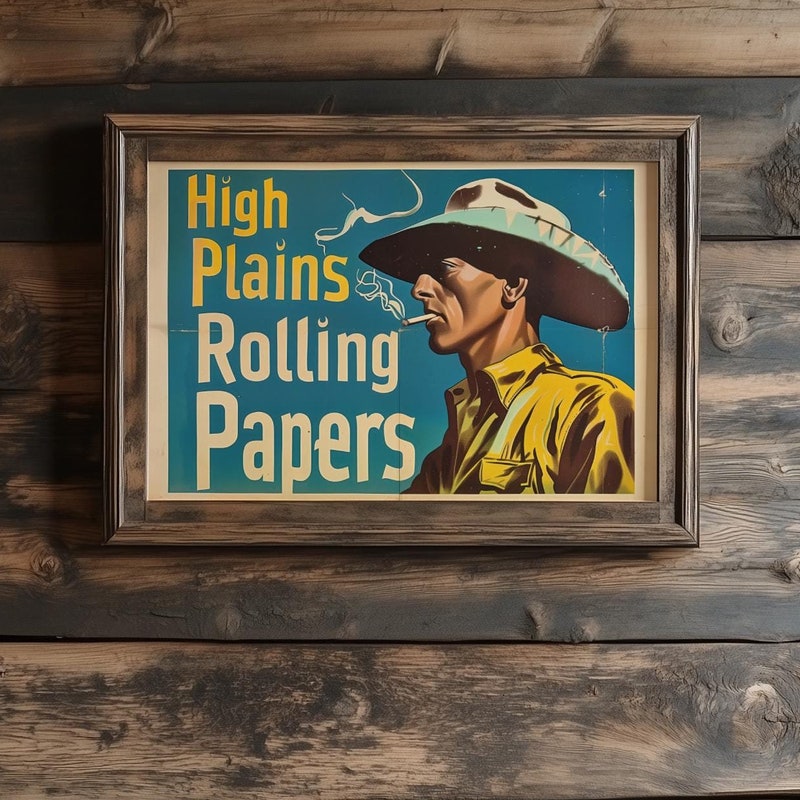 Vintage Style Poster - Etsy