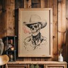 Western Cowboy Photograph Russell Lee FSA Print Vintage Wall Art, Retro ...