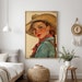 Retro Cowgirl Wall Art Vintage Western Decor Poster, Rustic Home Decor ...
