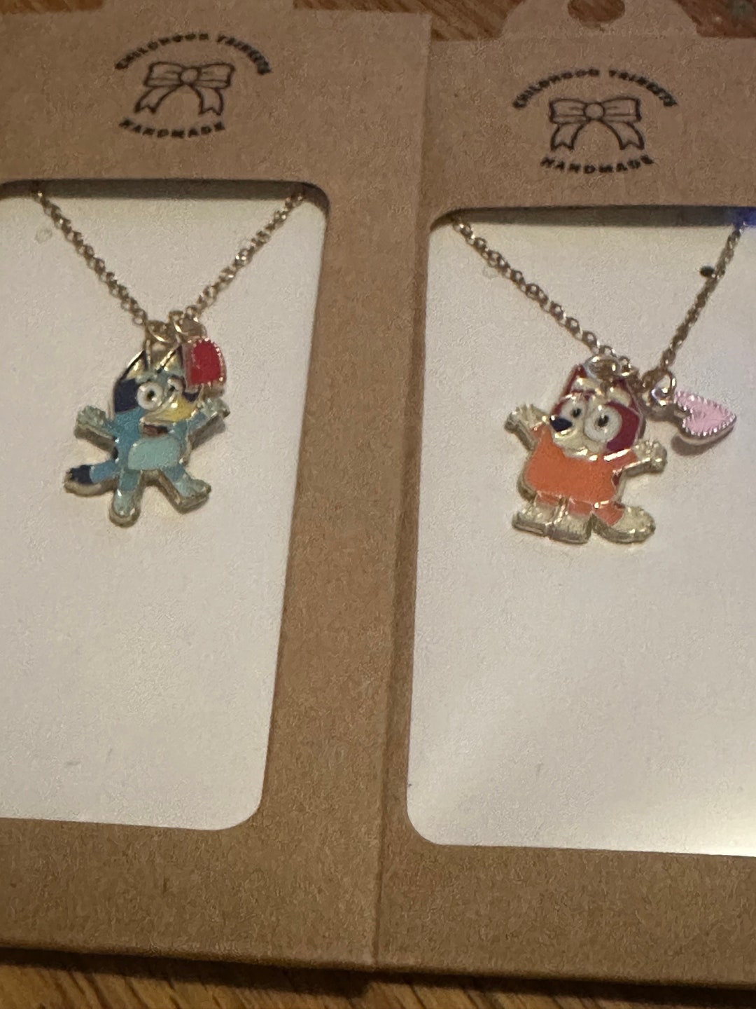 Bluey Necklaces - Etsy Australia