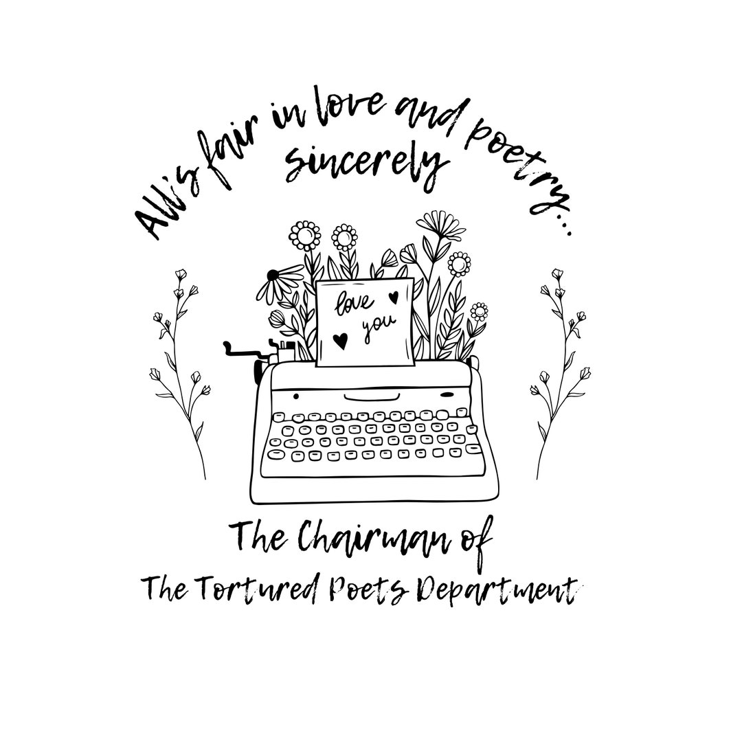 Tortured Poets Department Crest SVG PNG EPS Swiftie Gift the Eras Tour ...