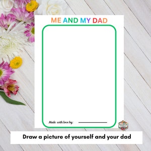 Personalized Father's Day Card: 'all About My Dad' Printable (instant ...
