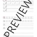 Calligraphy Practice Worksheet - Etsy