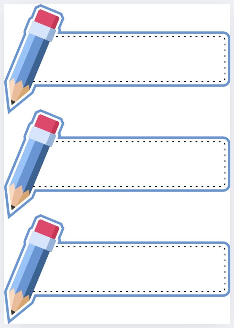 23 Unique Classroom Student Name Tag Styles Fun, Customizable, and ...