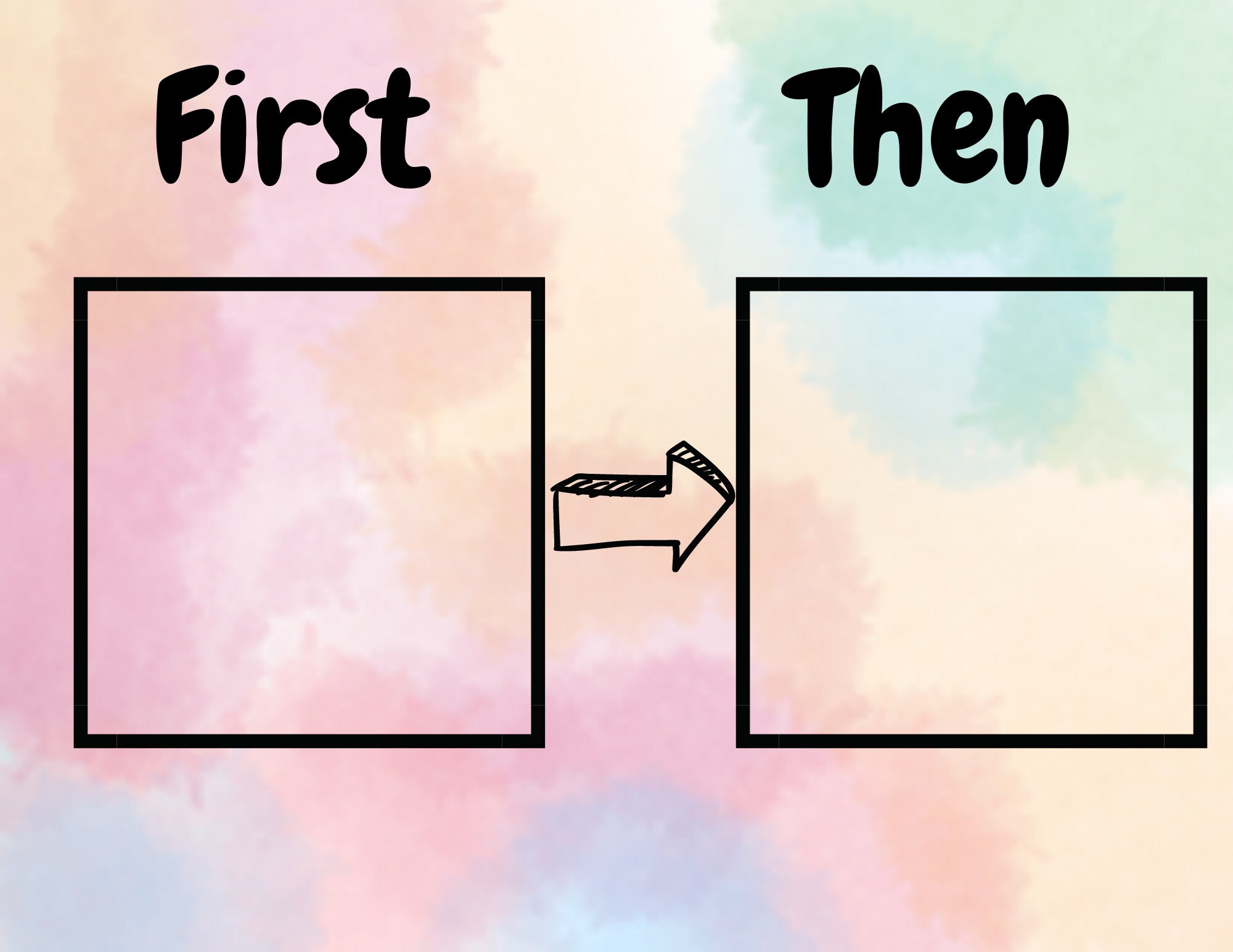 Variety of first/then Visual Schedules ABA Stimuli ABA Stimuli Premack ...