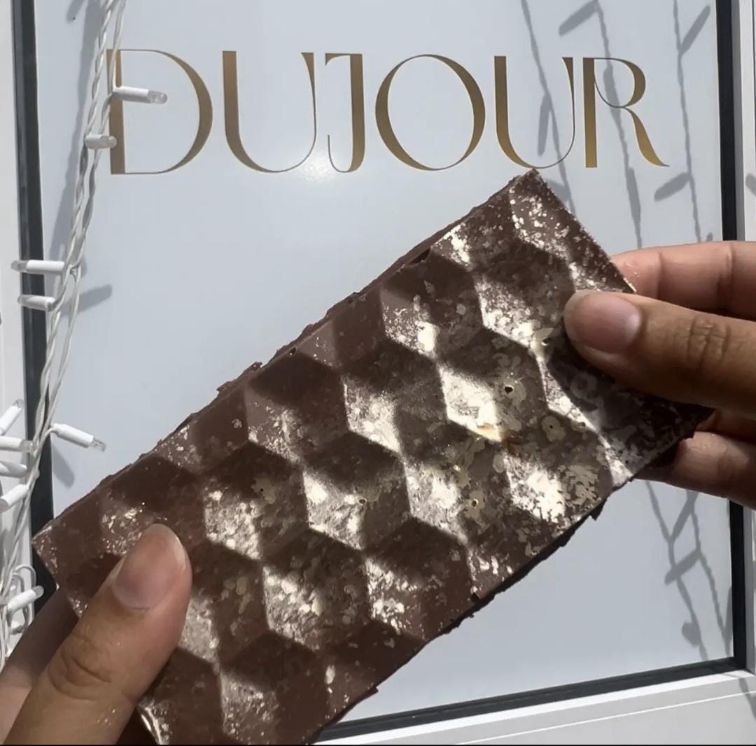 THE BRUCE CHOCOLATE Bar Chocolates Dubai Kunafa - Etsy