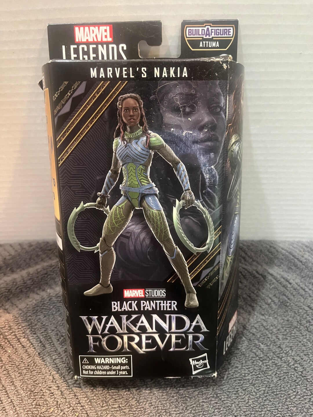 Hasbro Marvel Legends Nakia Black Panther Wakanda Forever Action Figure ...