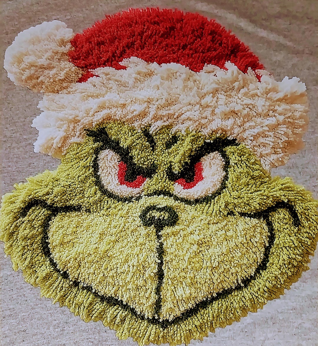 Rug Look Grinch - Etsy