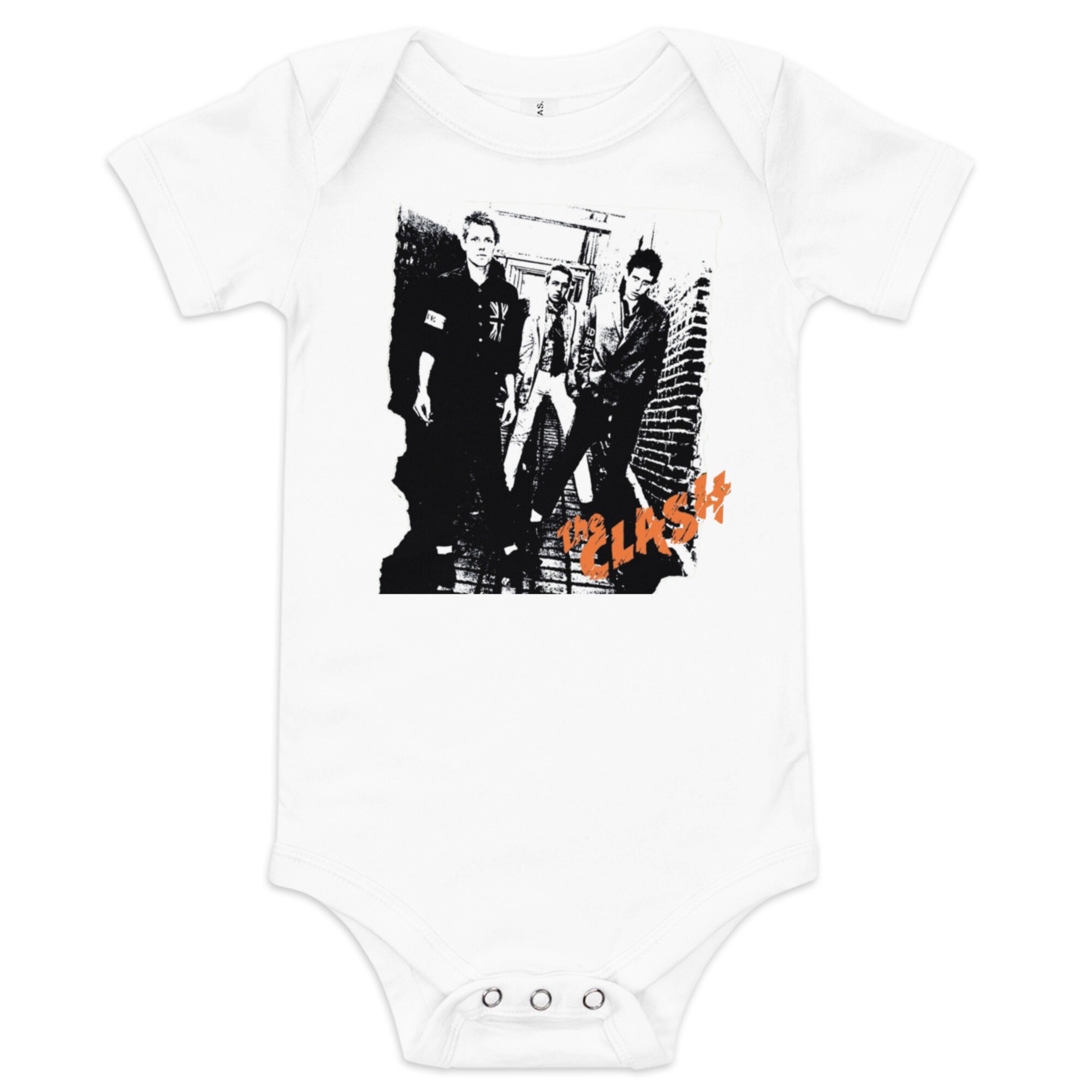 Vintage the Clash Album Cover Baby Onesie - Etsy