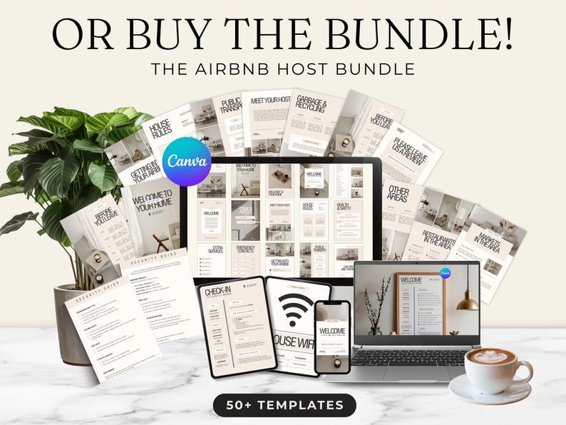 Editable Check in Instructions Template | Airbnb Check in Sign ...