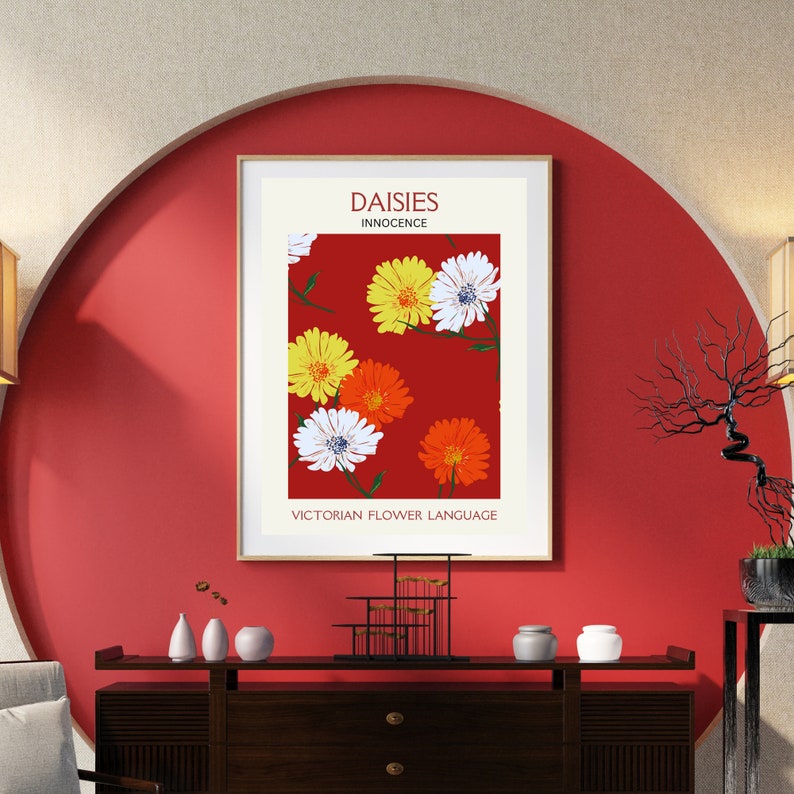 Victorian Flower Language Printable Wall Art - Set of 8 Elegant ...