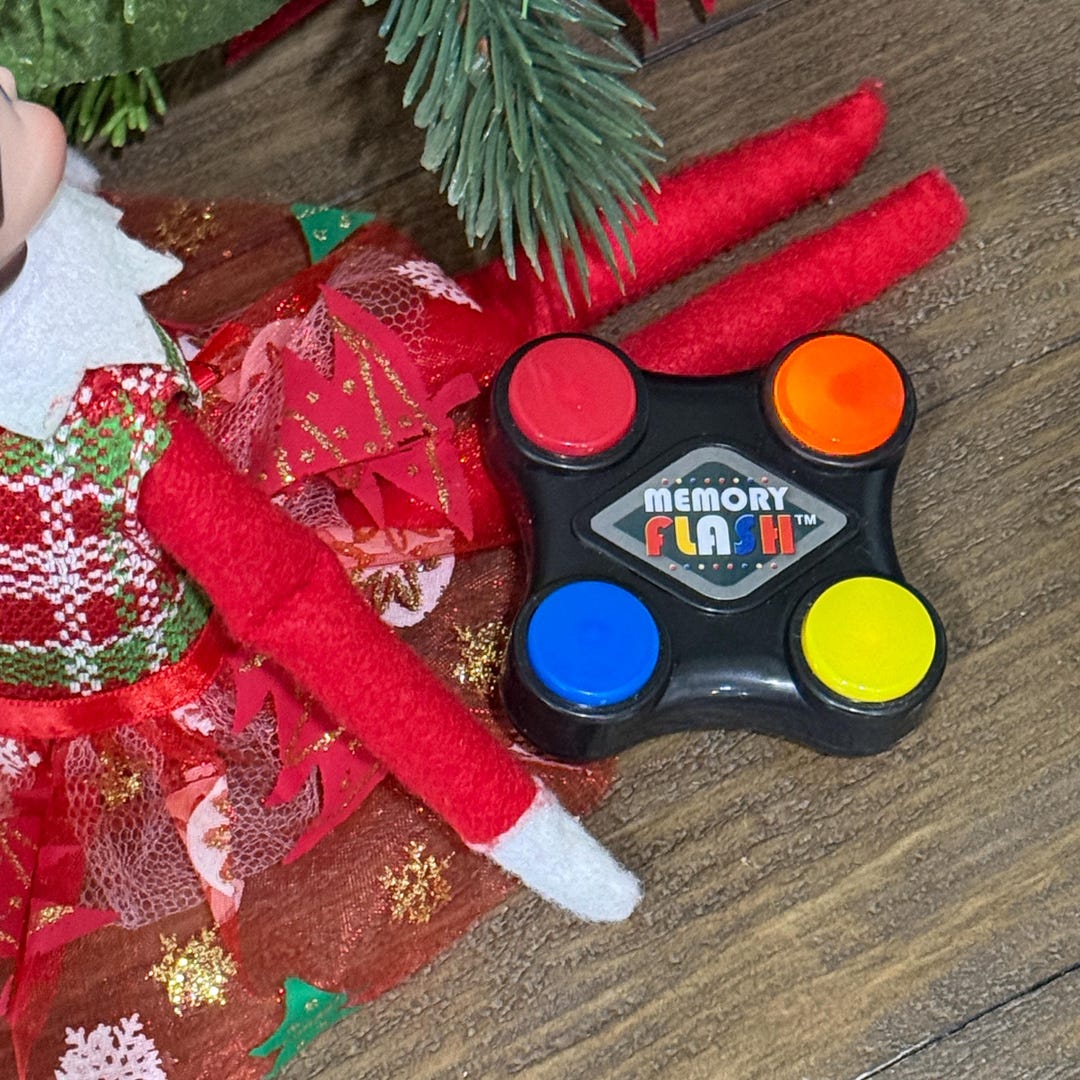 Mini Elf Memory Game: Christmas Elf Prop Accessories - Etsy