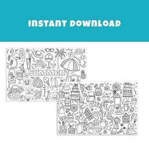 4 Coloring Pages Anti Stress for Kids and Adults. Coloring Sheets Book ...