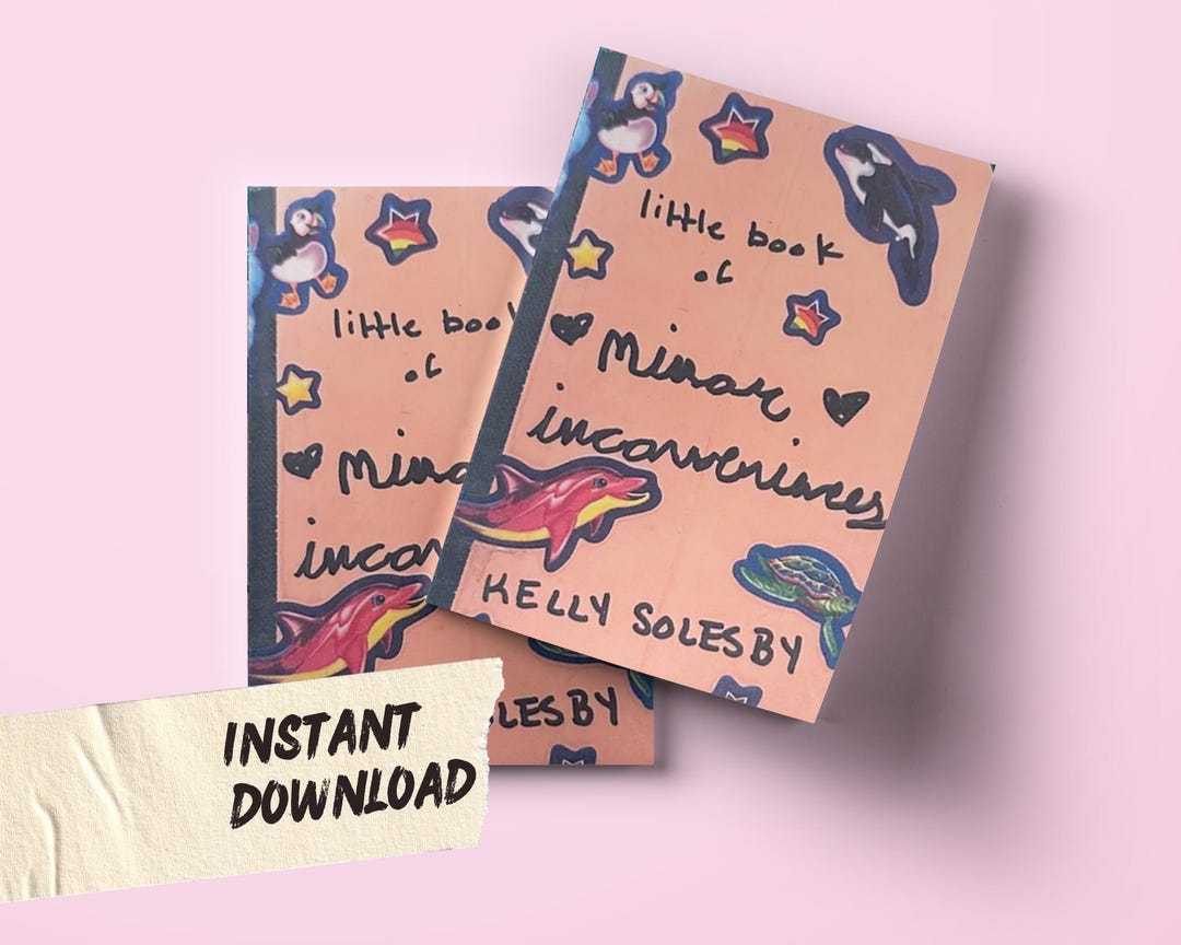 PRINTABLE Minor Inconveniences | Instant Download | Mini Zine | Perzine ...