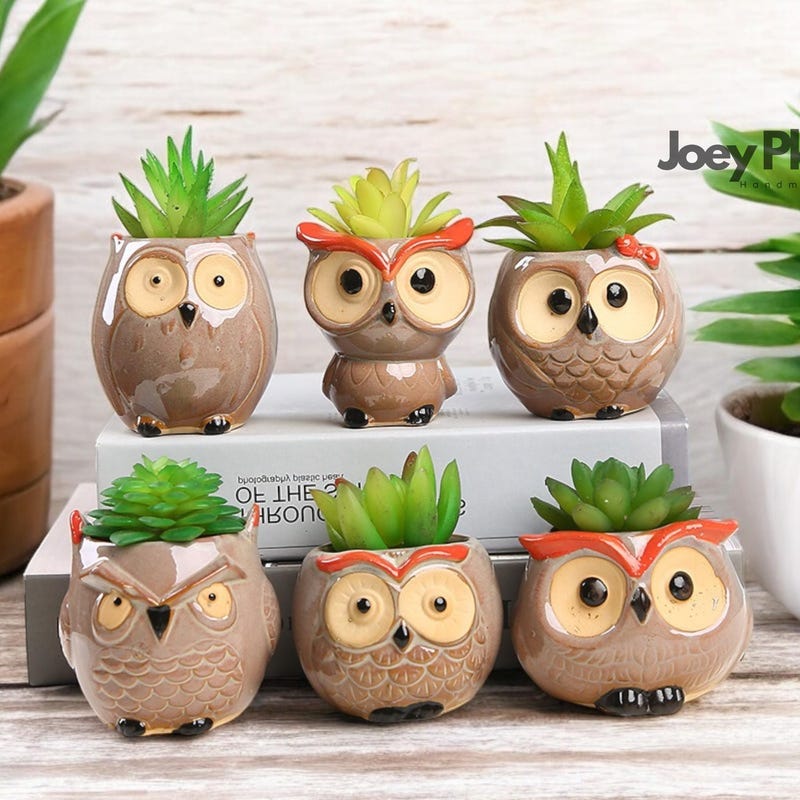 Animal Plant Pot - Etsy