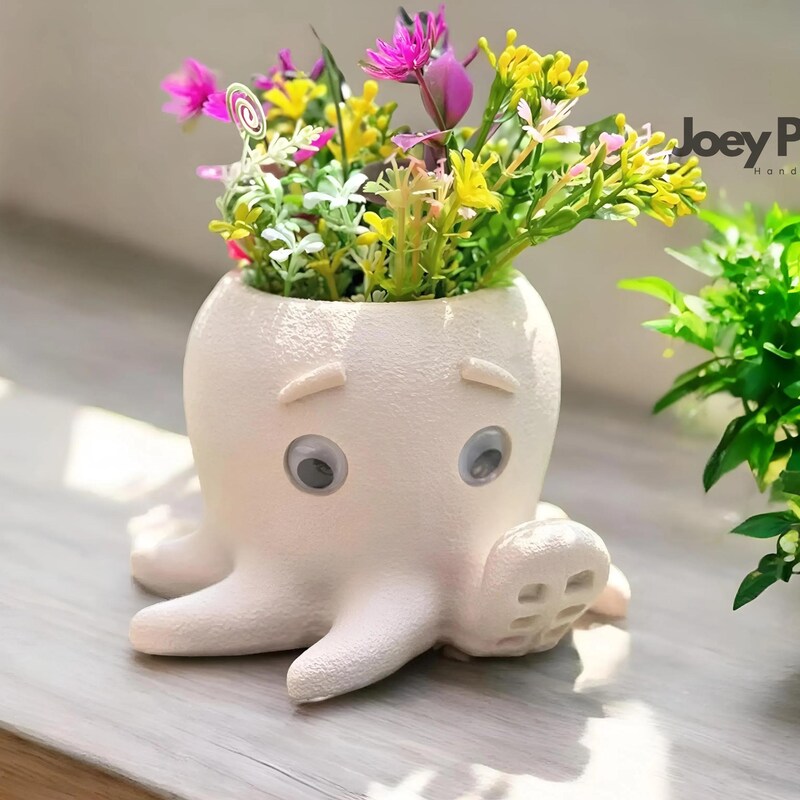 Octopus Planter - Etsy
