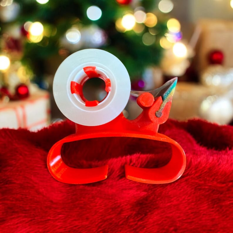 One-handed Wrapping Paper Tape Dispenser: Gift Wrap Tool - Etsy
