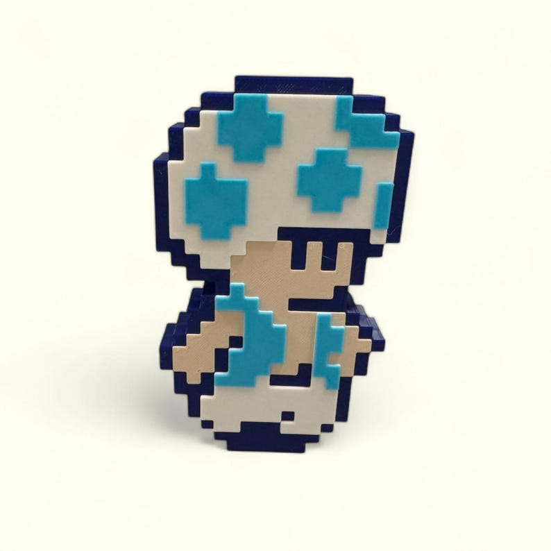 Retro 8-bit Mario Bros Characters - Pixel Art Classic NES Decor - Etsy