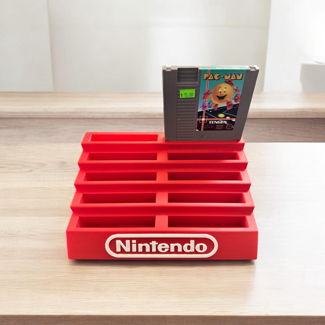 Retro NES Game Display Rack – Show off Your Collection in Style! - Etsy