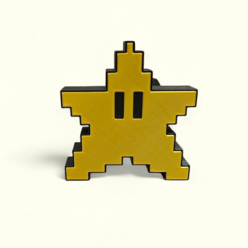 Retro 8-bit Mario Bros Characters - Pixel Art Classic NES Decor - Etsy