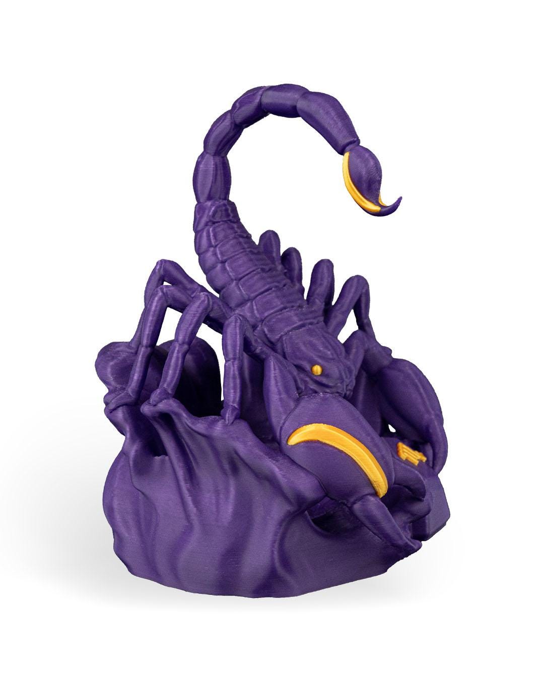 Scorpio Zodiac Figurine 3D Printed Astrology Scorpion Star Sign Decor ...