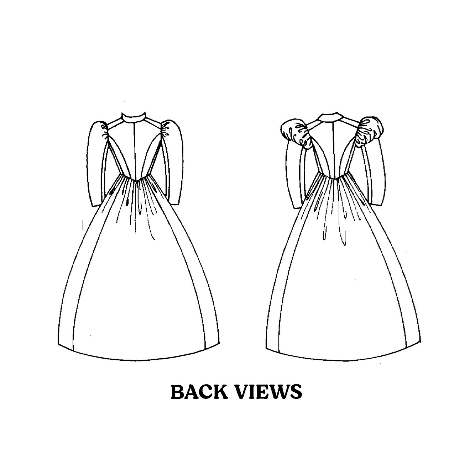 Past Patterns 0903 - Late 1890s Day Dress Sewing Pattern an Original ...