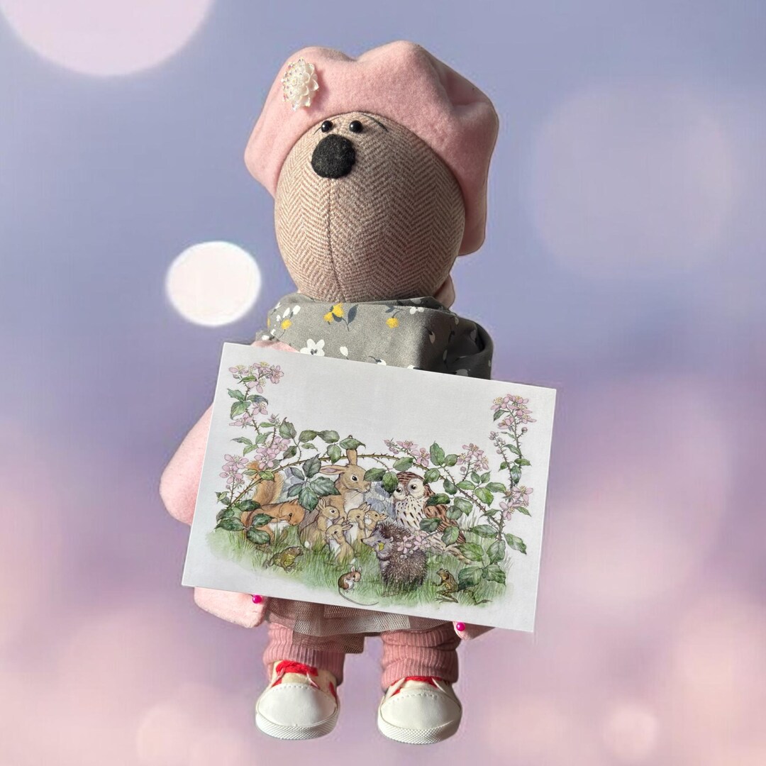 Forest Animals Say Goodbye to the Hedgehog molly Brett, TAURUS Art ...