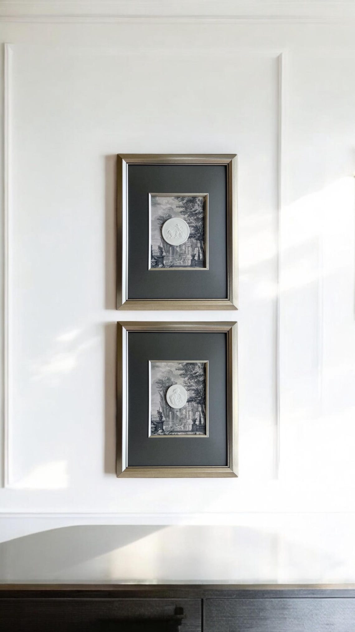 Intaglio Framed Art Set: Ancient Art Gallery Wall Decor - Etsy