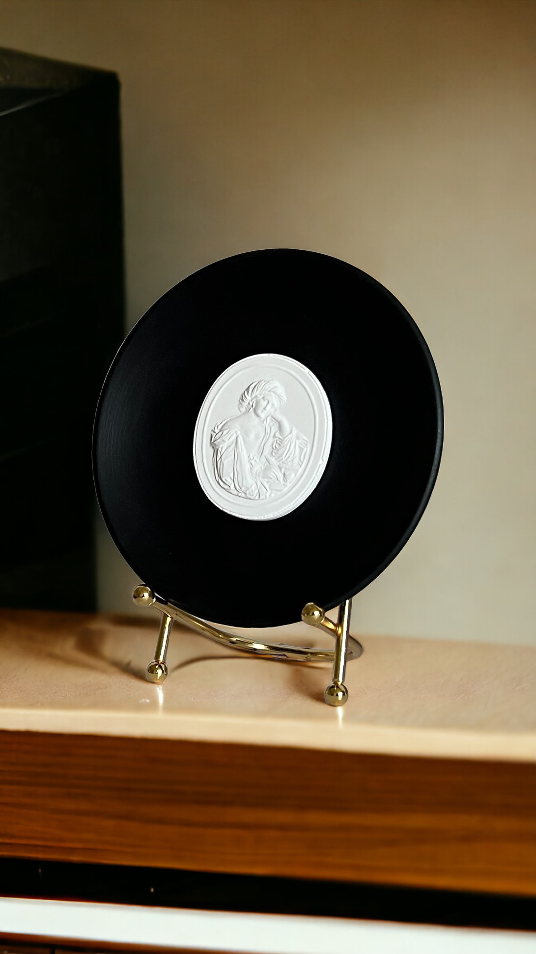 Handmade Intaglio Art Decor Plate - Ancient Art Plaster, - Etsy