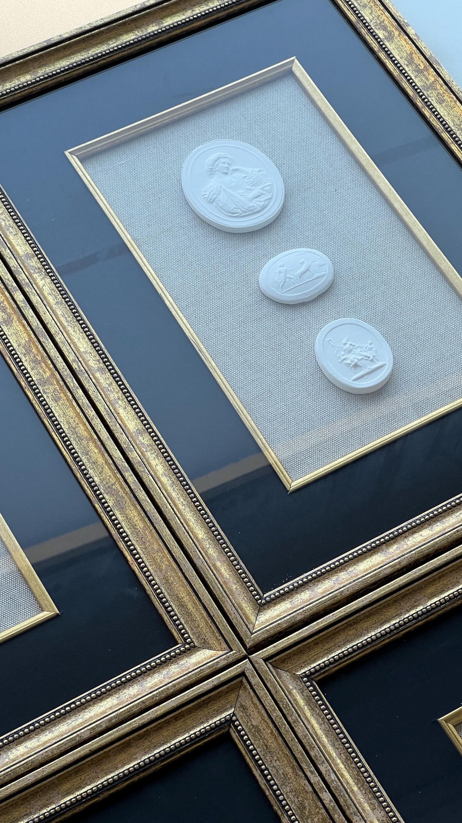Intaglio Art Gallery Wall Set , Ancient Art Decor, Intaglio Art - Etsy