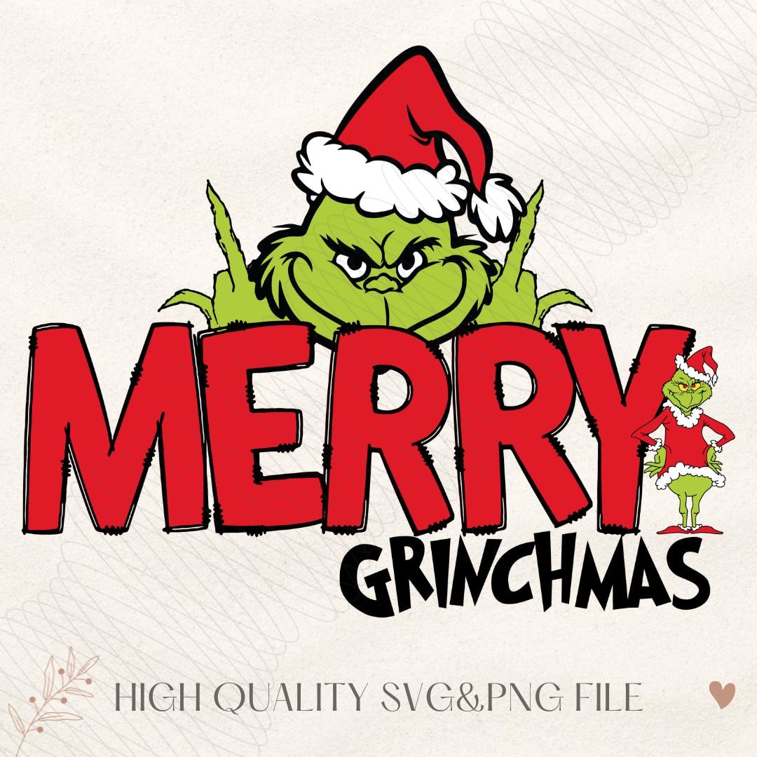 Grnich Face svg PNG, Merry Grnicmas svg Png, Natal svg png, Grinc png ...