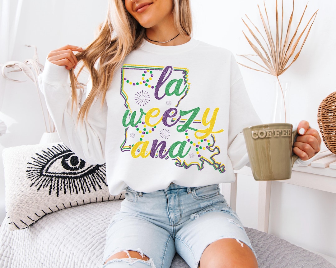 La Weezy Ana Mardi Gras 2025 Png, Louisiana Fat Tuesday Png, Funny ...