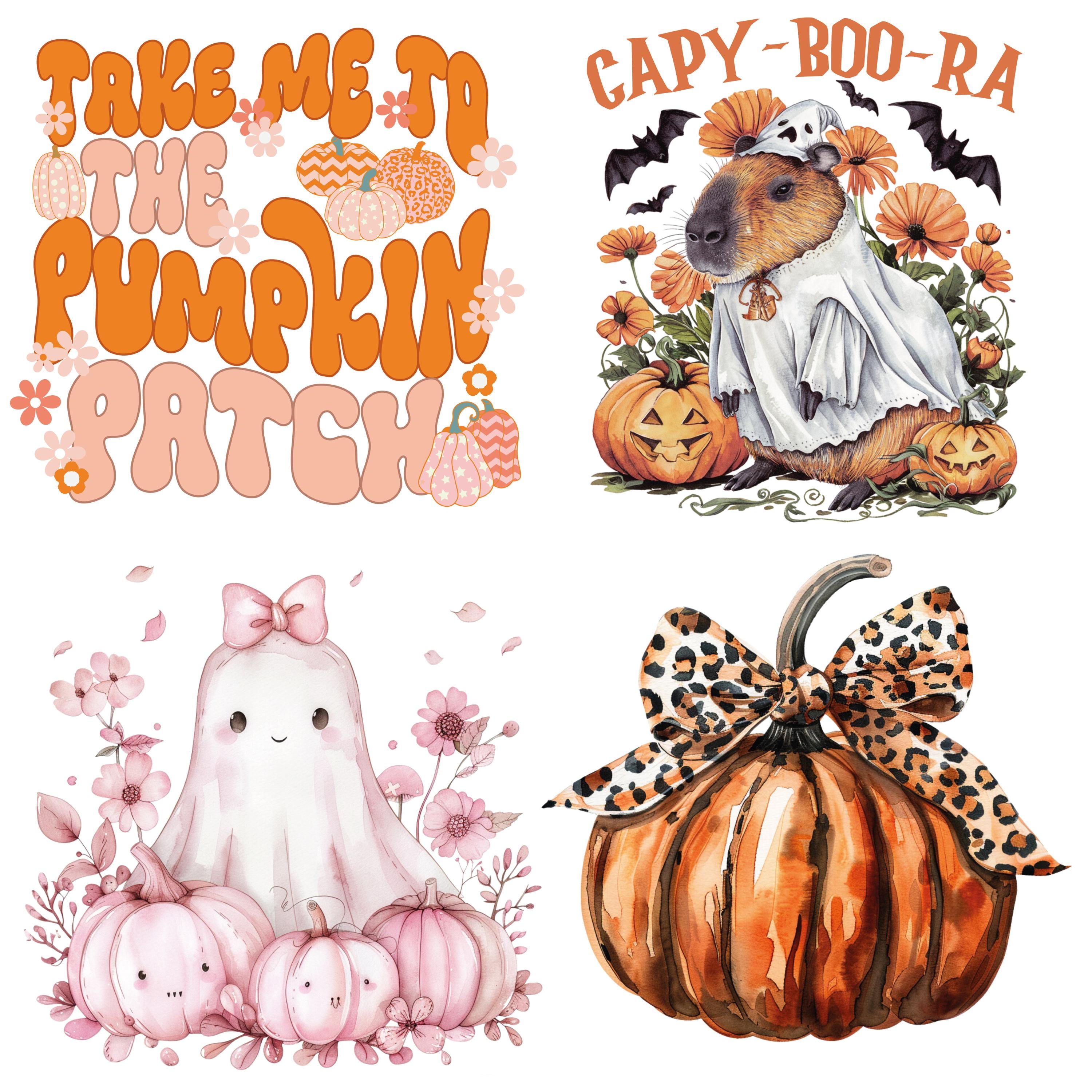 Retro Fall PNG Bundle, Autumn Thanksgiving Clipart (digital Download ...