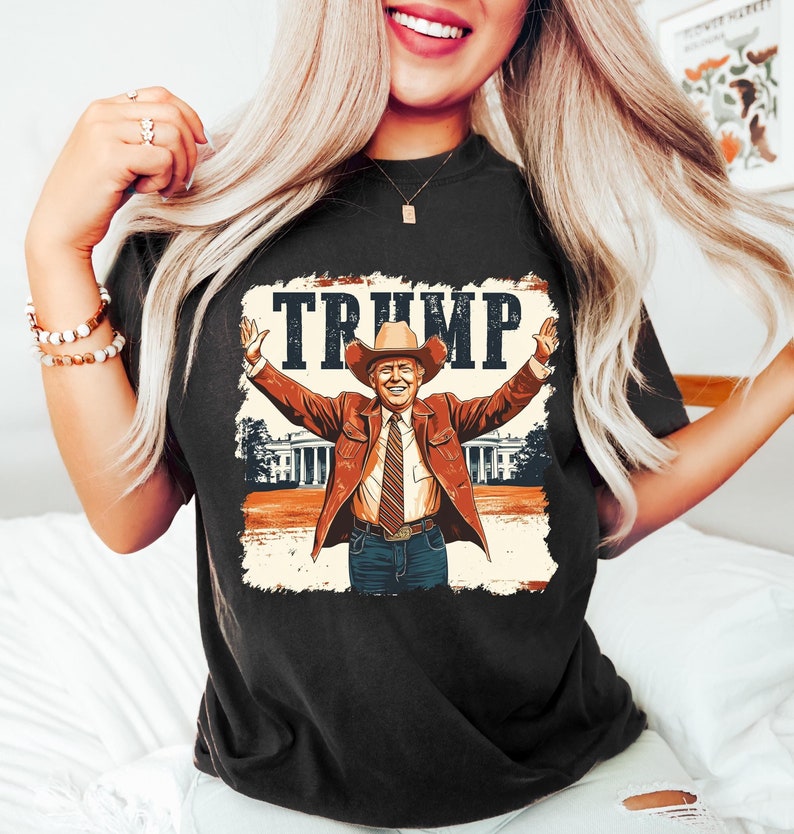 Cowboy Trump PNG, Western MAGA SVG (digital Download) - Etsy
