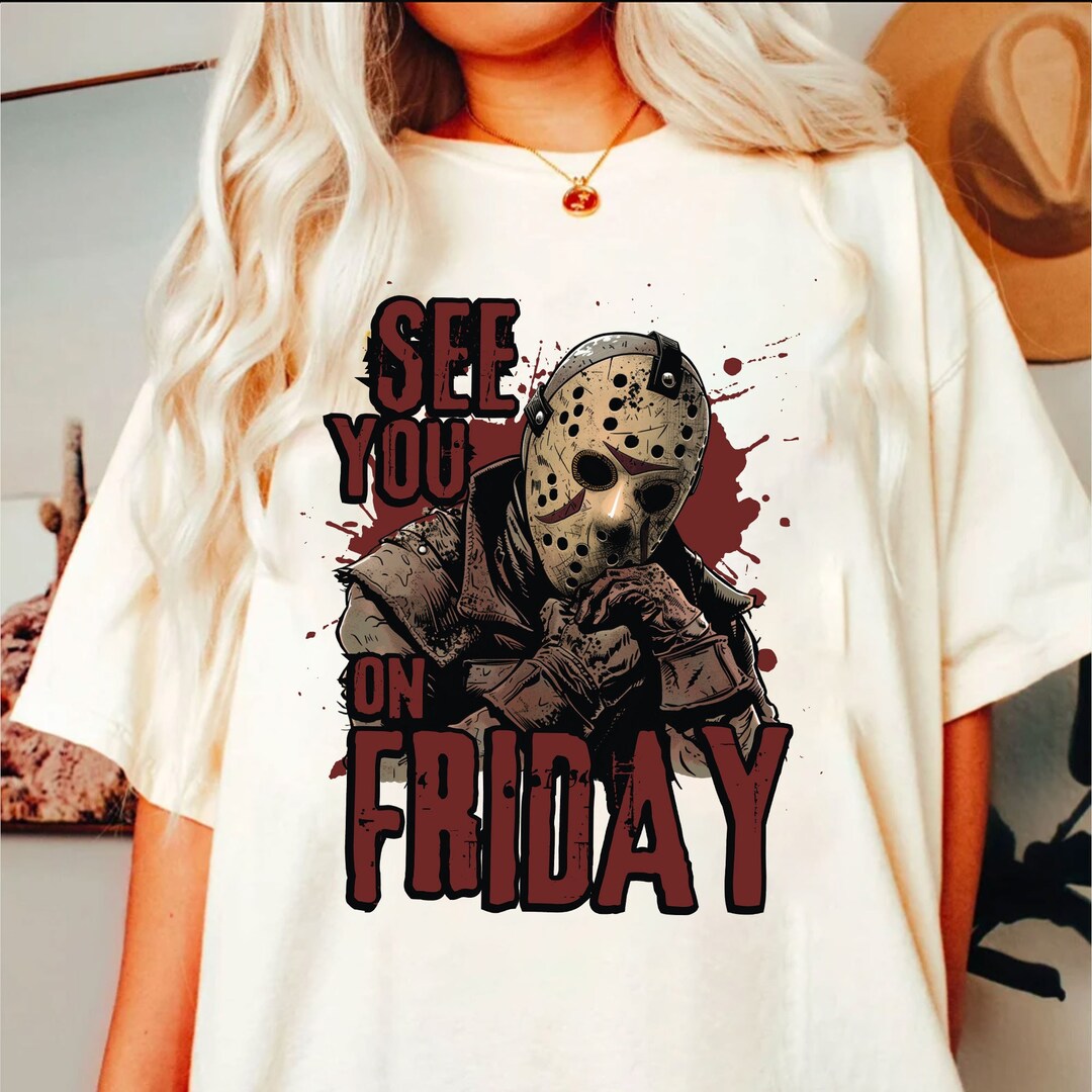 See You on Friday, Halloween Horror Png, Halloween Png, Horror Png ...