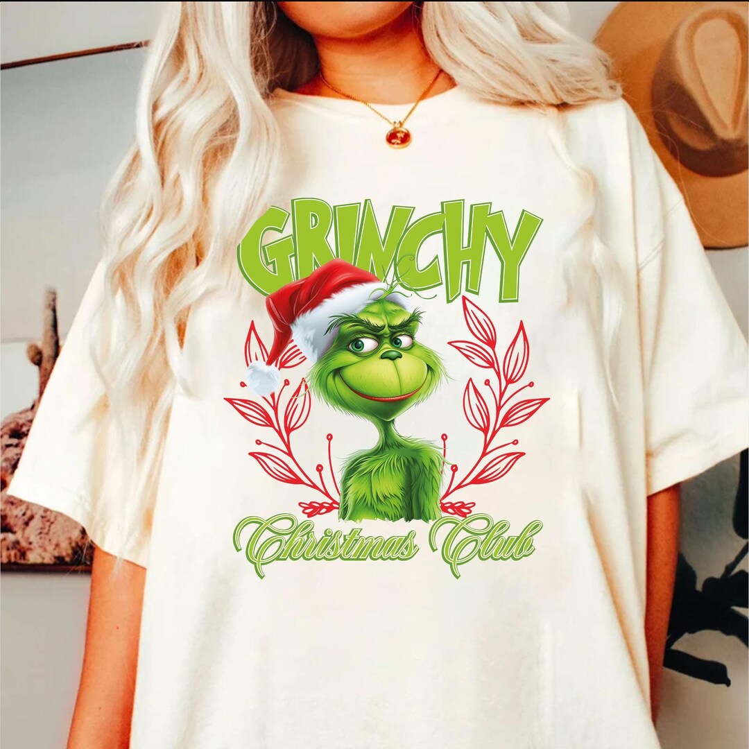 Grichy Christmas Club, Merry Gricmas Png, Grich Christmas Club Png ...